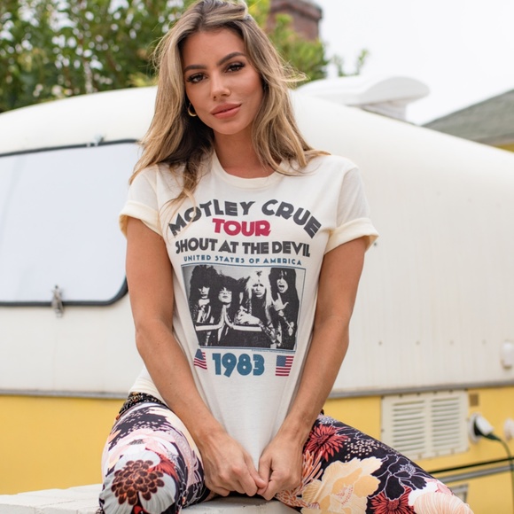 Tops | Motley Crue Devil Tee Small | Poshmark